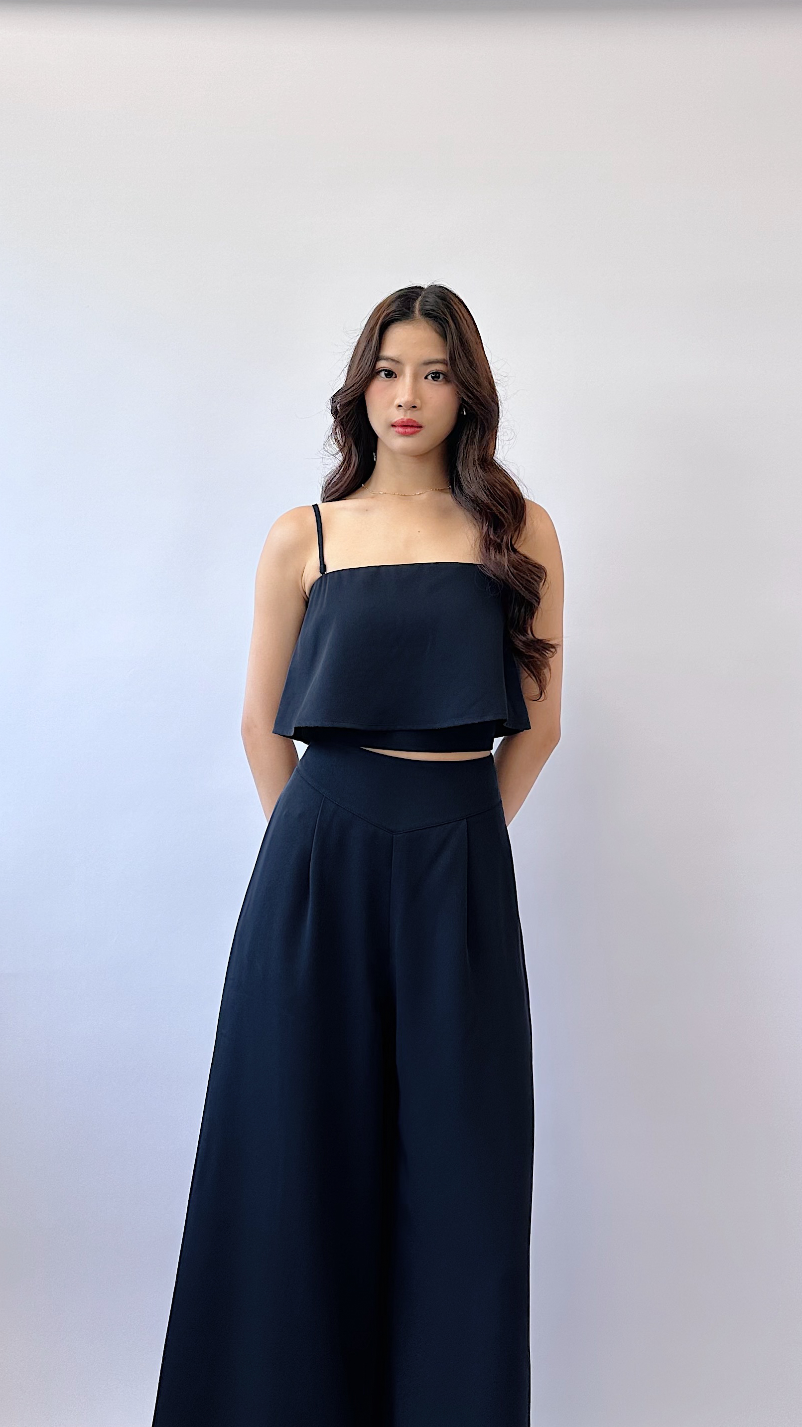 Alina V2 Padded Overlap Tube Top | Mikayla